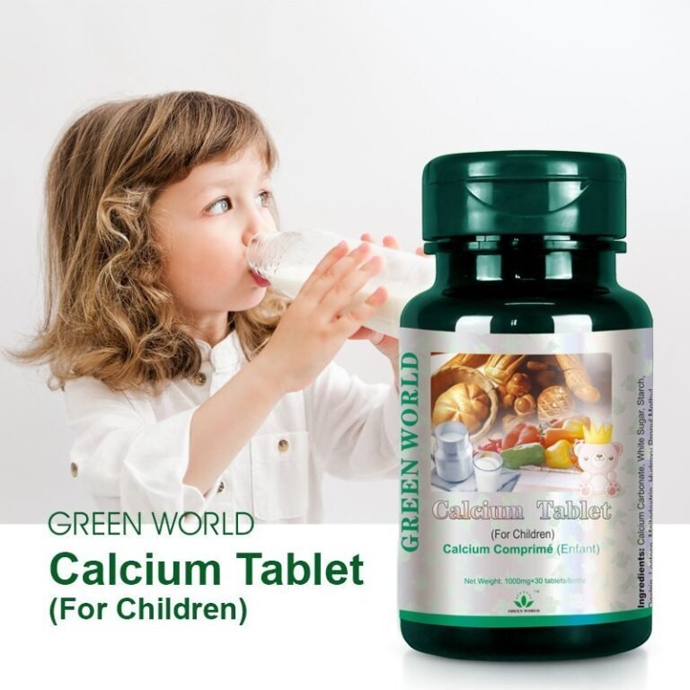 Calcium Tablet (for children) - Green World Wellness